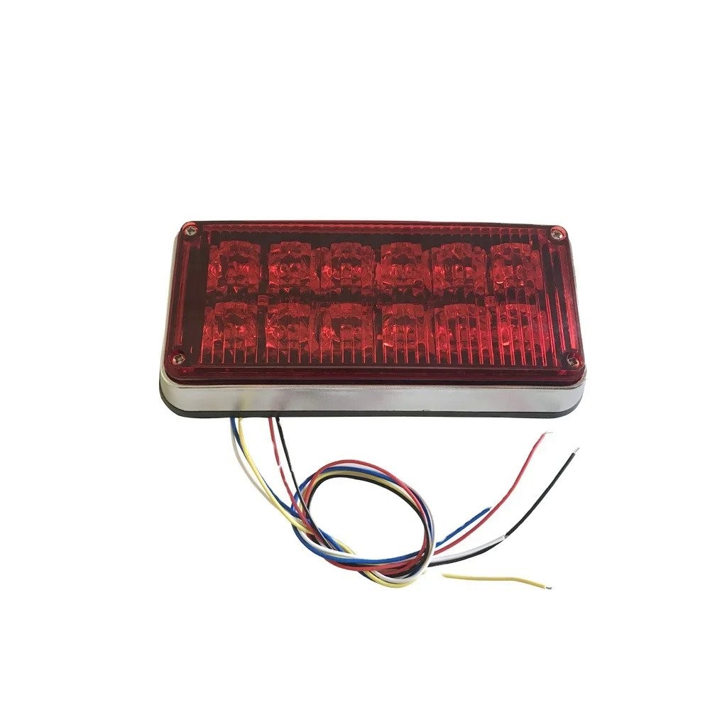New Patented 7 inch LED Ambulance Rectangular Perimeter Light with Sync ...