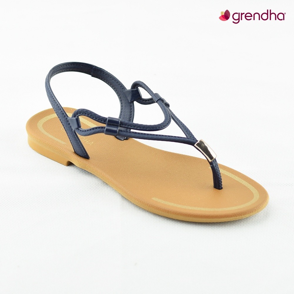 Grendha Cacau Minimal Sandal Blue Women's Sandals | Shopee Philippines