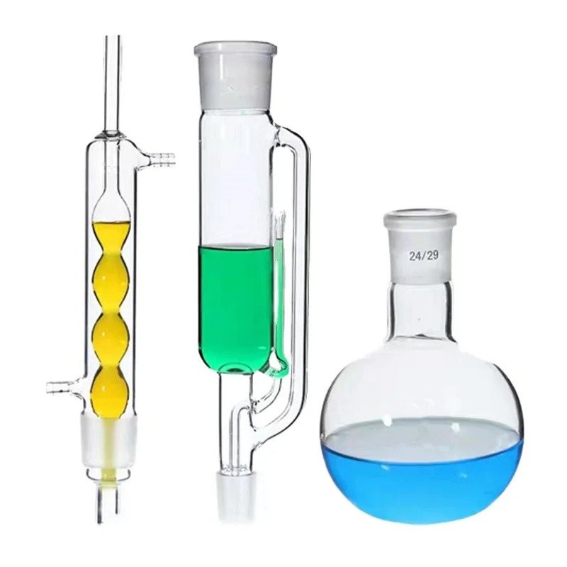 labware quartz glass soxhlet extractors fused silica soxhlet extractors ...