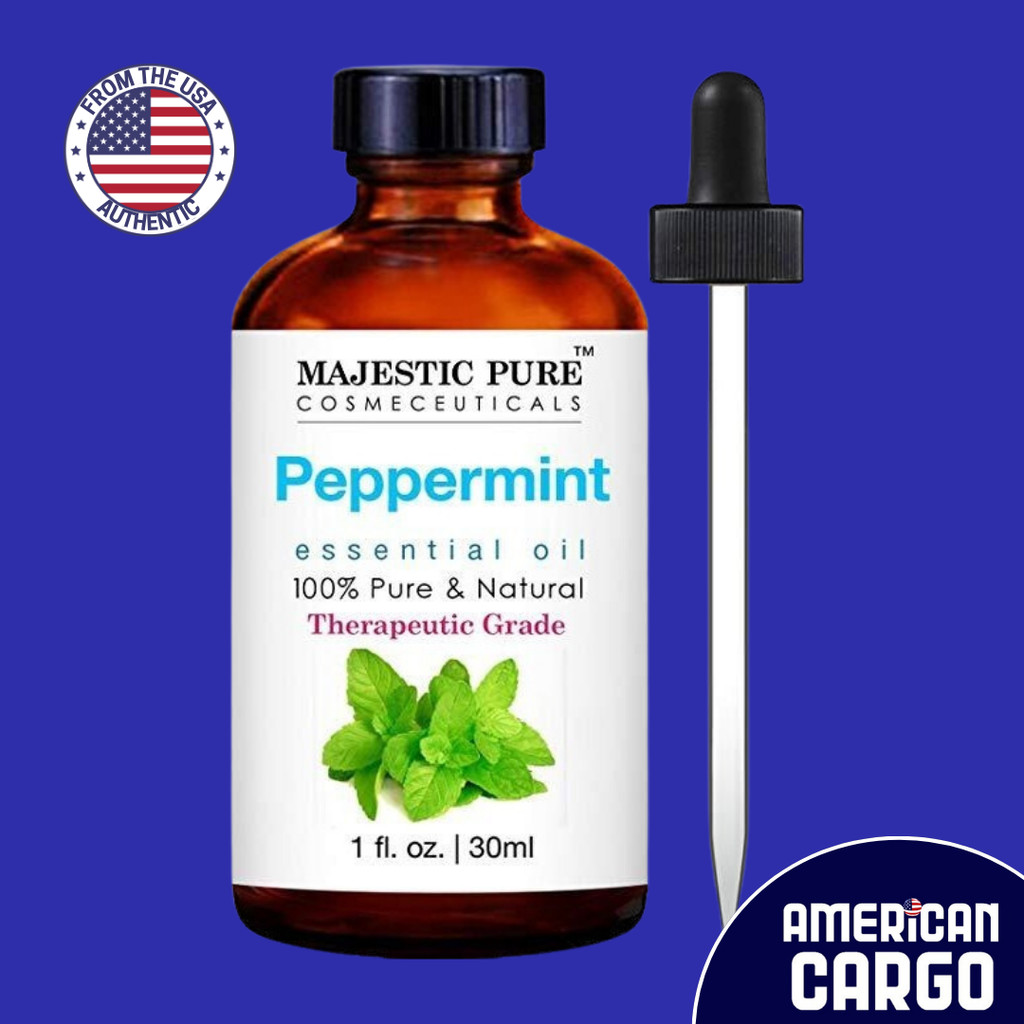 Majestic Pure Peppermint Essential Oil, 100% Pure and Natural ...