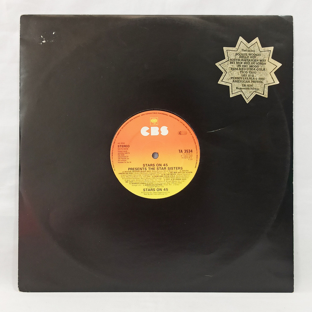SINGLE Stars On 45 - Stars On 45 Presents The Star Sisters - Vinyl ...