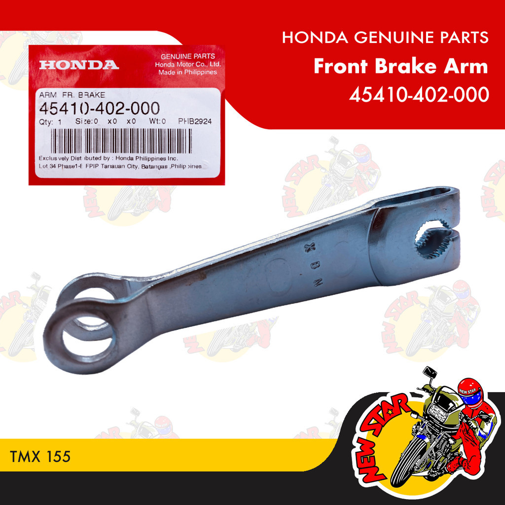45410-402-000 | Front Brake Arm | Genuine Honda parts | TMX 155 ...