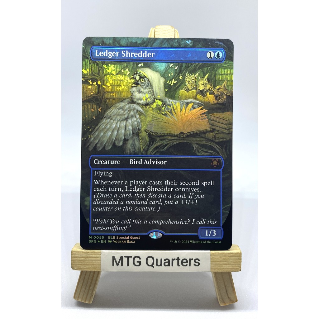 Pr0xy Card - Ledger Shredder (Borderless Foil) | Special Guests (SPG) | Shopee Philippines