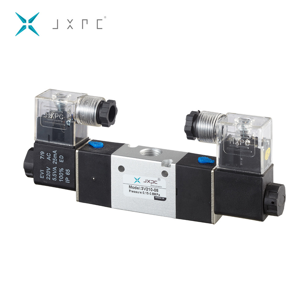 3V220-08 DC 24V 2 Positions 3 Ways Airtac Pneumatic Solenoid Valve | Shopee Philippines