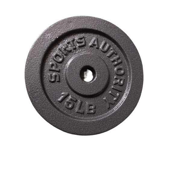 15lbs x 1pc Sports Authority 15lbs dumbell/barbell plates (per piece ...