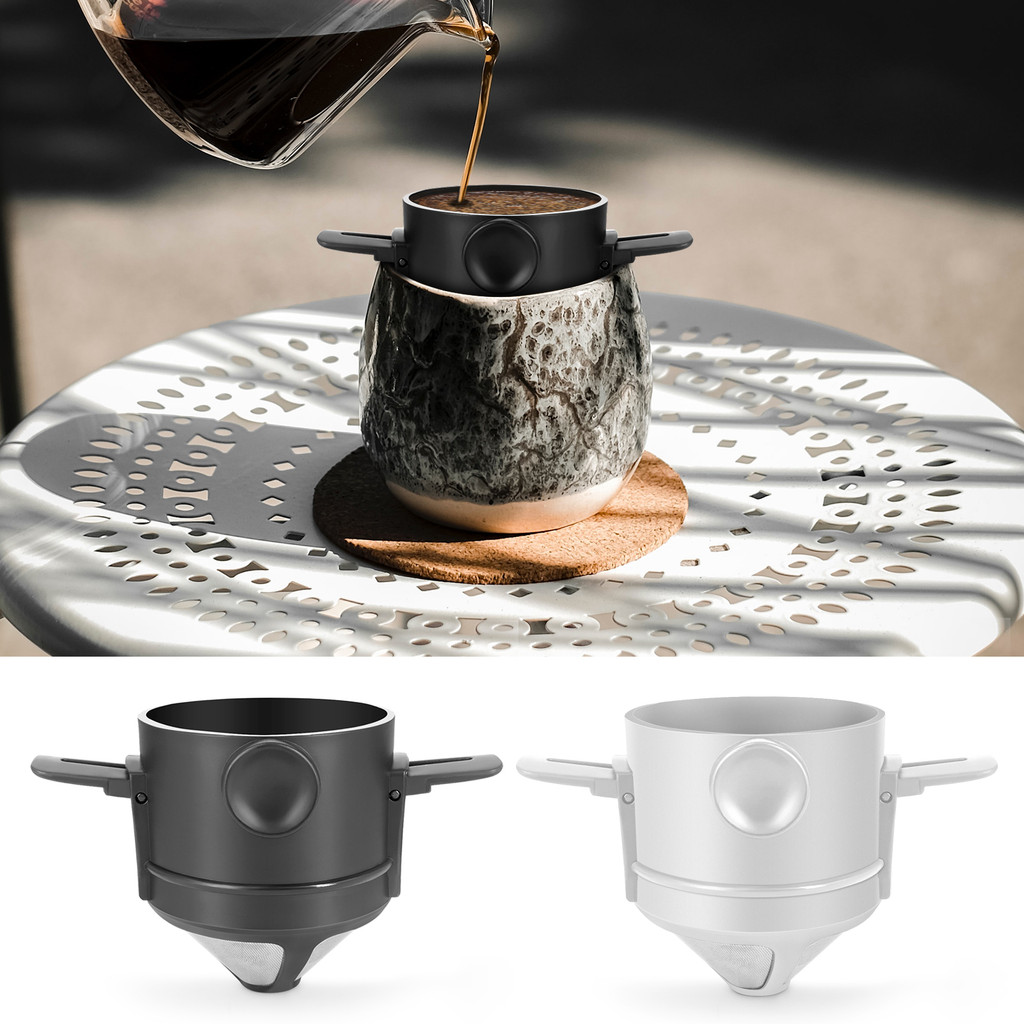 Folding Portable Hand Brewed Coffee Dripper Cone, for Drip Coffee and ...