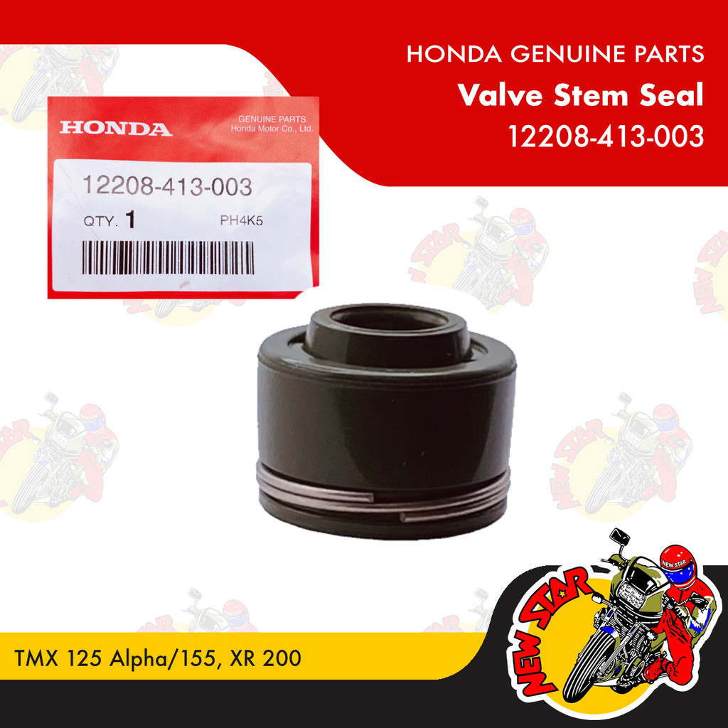 12208-413-003 | Valve Stem Seal | Genuine Honda parts | TMX 125 Alpha ...