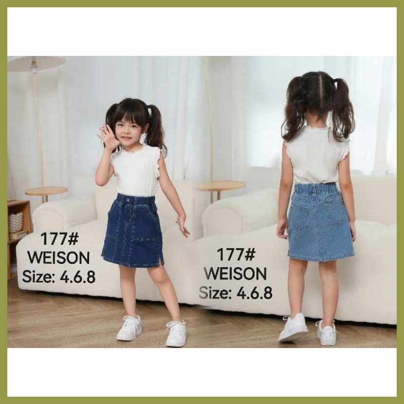 WEISON*ki$DENIM}rr@A-LINE`P;MINI'U