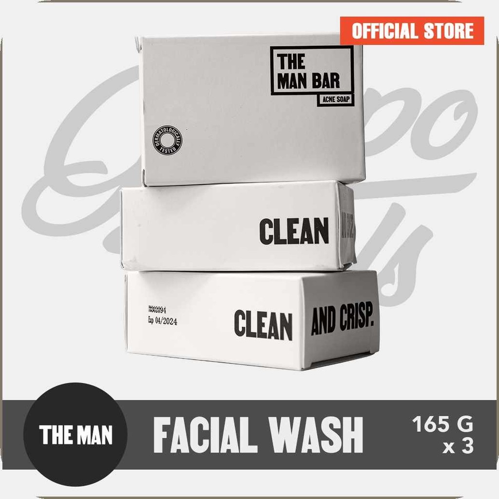 THE/G?MAN[g$Bar~vy?Acne*Rp?Soap*hL?TRIO*IM?(*mk?3pcs*Yj?Soap ) | Shopee ...