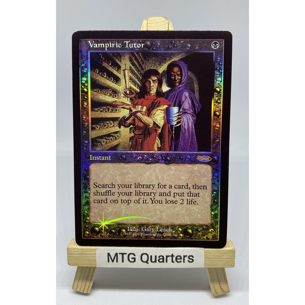 MTG Proxy Card - Vampiric Tutor (Foil) | Judge Gift Cards 2000 (G00 ...