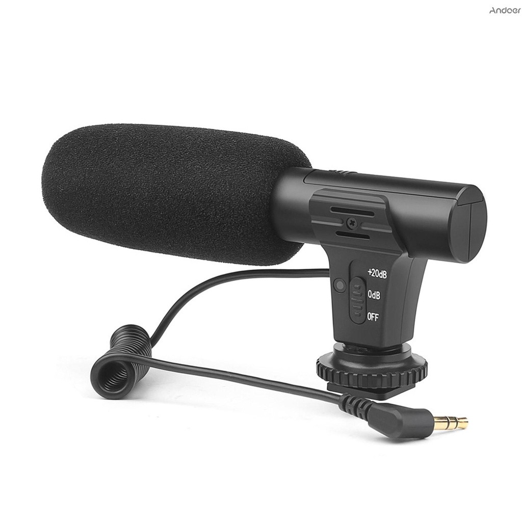 [COD]Shoot Xt-451 Portable Condenser Stereo Microphone Mic With 3.5mm ...