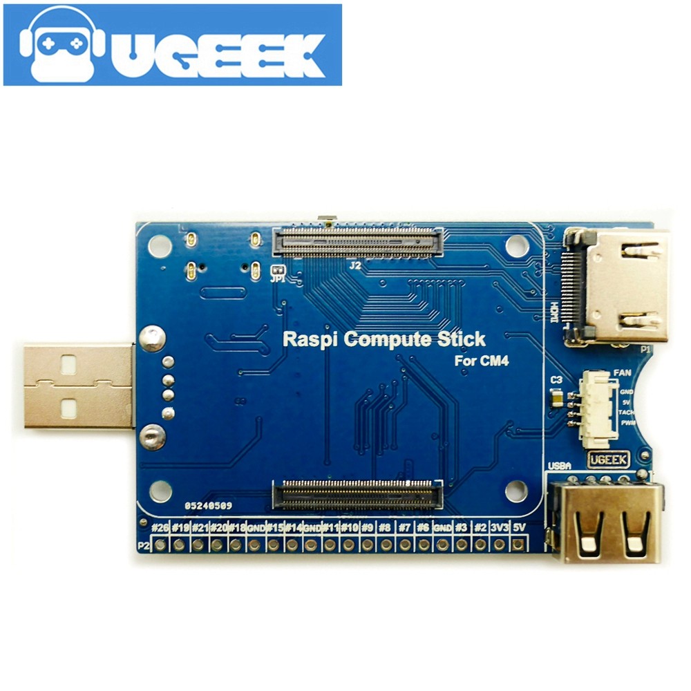 Raspberry Pi Compute Module 4 CM4 IO Board | Raspi Compute Stick with GPIO/ CSI/ HDMI/ USB/ TF ...