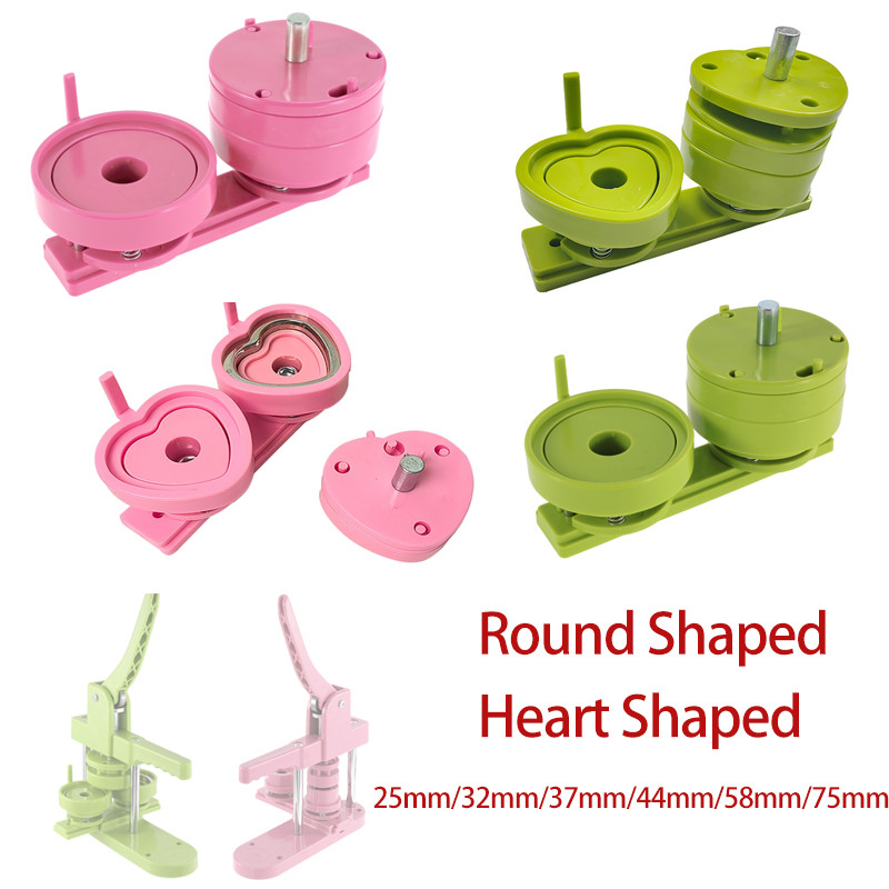 ۩DIY Button Badge Maker Molds Badge Maker Press Machine Interchange Die ...