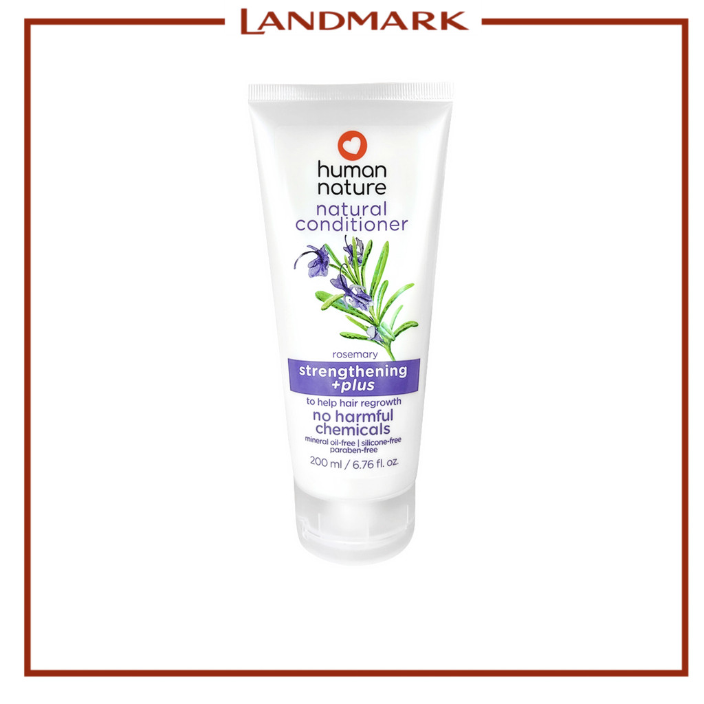 Human Nature Natural Conditioner Strengthening Plus - Rosemary | Shopee ...