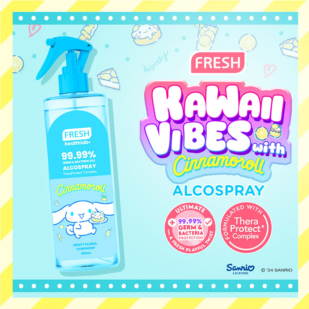 Fresh Sanrio Cinnamoroll Fruity Floral Symphony 500mL | Shopee Philippines