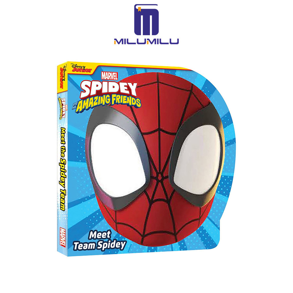 milumilu Spidey And His Amazing Friends Meet Team Spidey Board Book ...