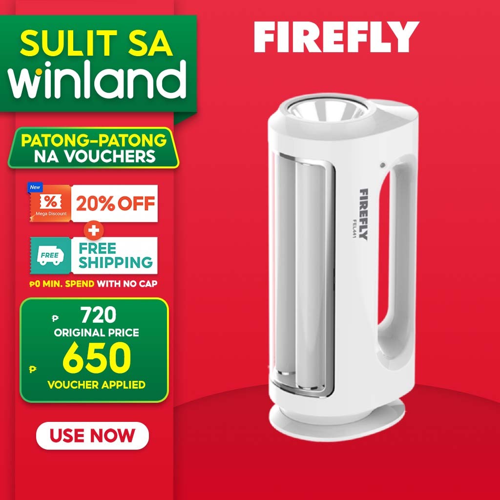 Firefly by Winland Rechargeable LED Torch Light Flashlight Flash Light ...