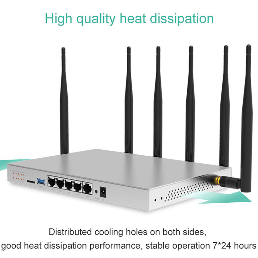 ♥HUASIFEI 4GWifi Router With Modem 3G 4G With Sim Card Slot 1200Mbps ...