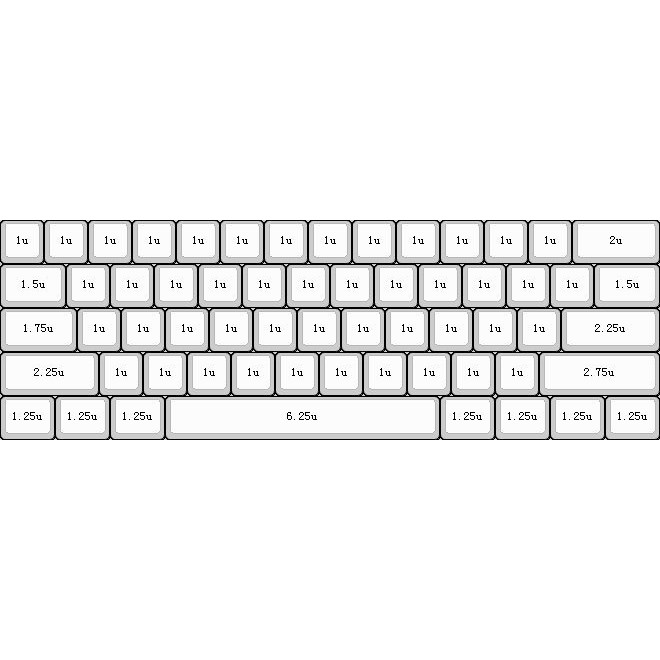 ♦TU60 rgb 60% hot swappable Custom Mechanical Keyboard PCB Programmed ...