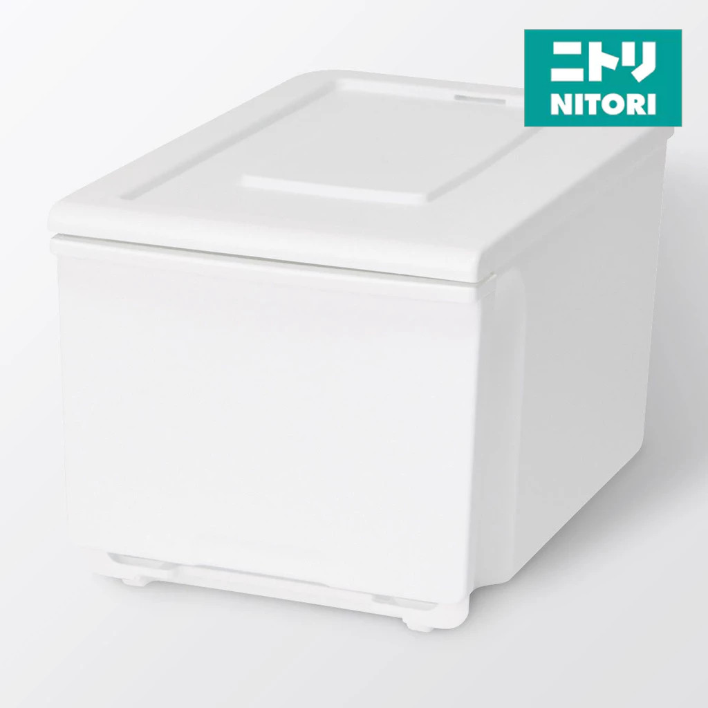 NITORI Storage Container Drawer Type N-Flatte DS Half WH | Shopee ...