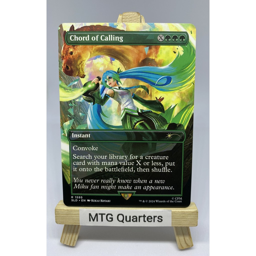 Pr0xy Card - Chord of Calling (Borderless) | Secret Lair Drop (SLD ...