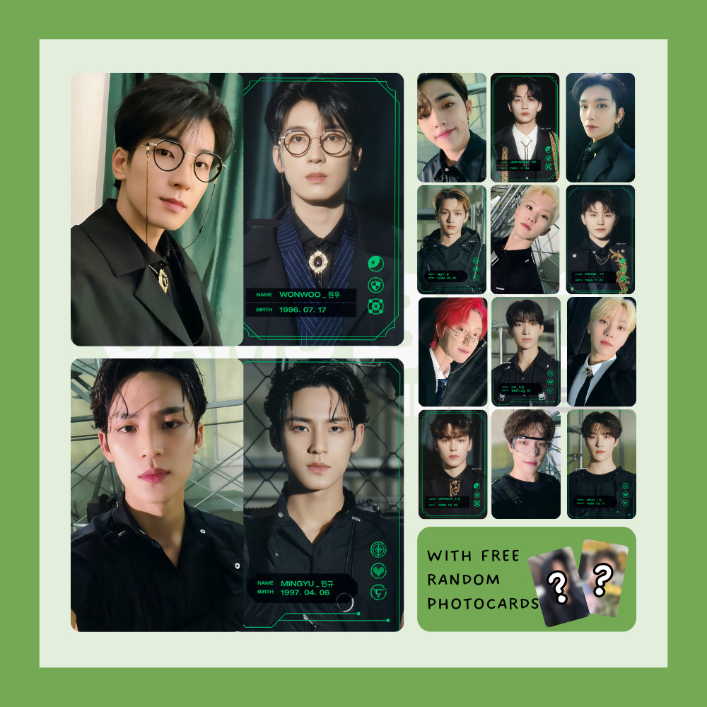 [PER PIECE] 7TH MEMBERSHIP GAM3 BO1 GAME BOI SEVENTEEN LOMO CARDS ...