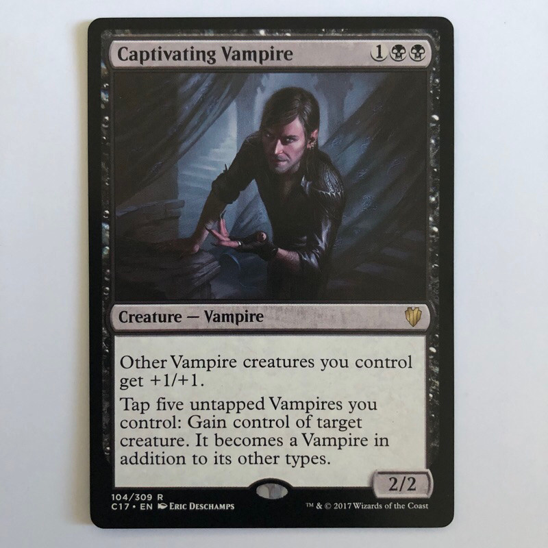 Playtest Card - Captivating Vampire (C17) | Shopee Philippines