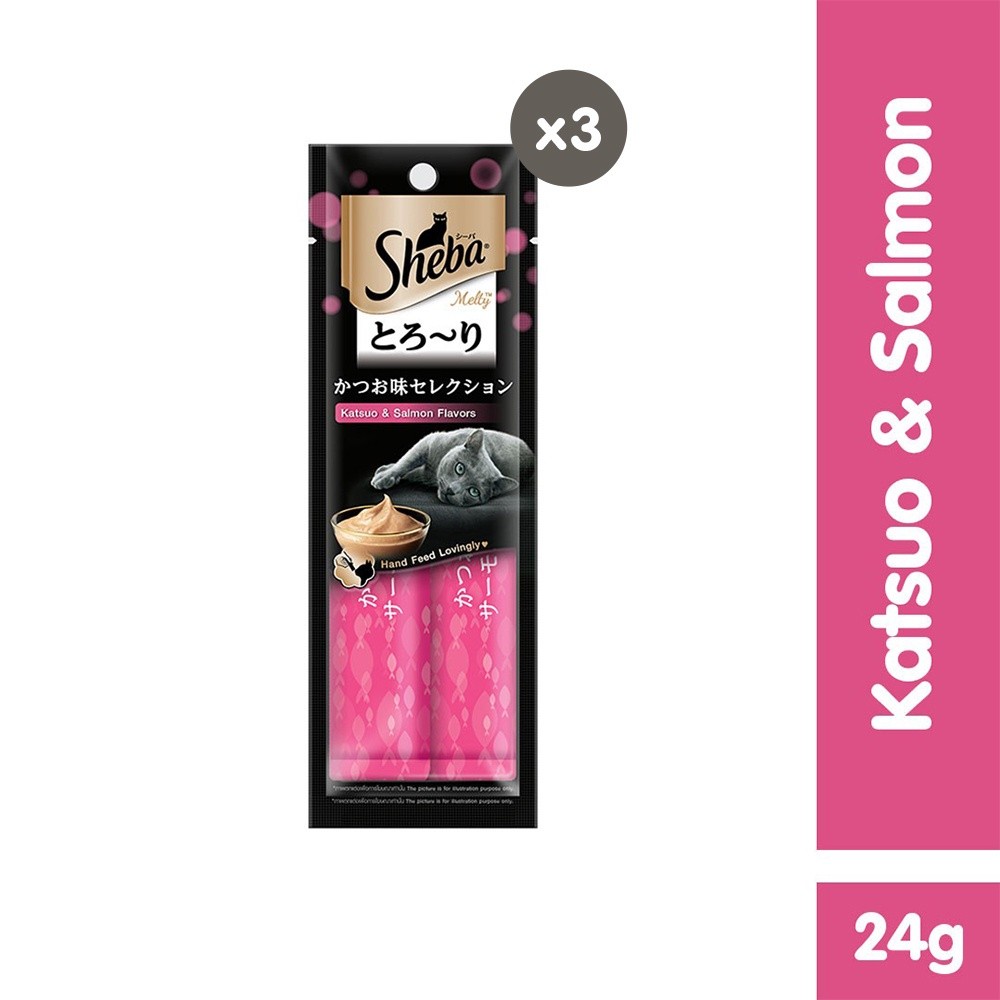 SHEBA Melty Cat Treat (3-Pack), 24g | Shopee Philippines