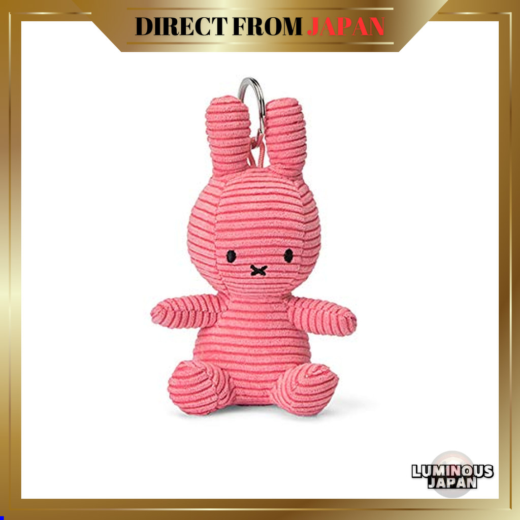 BON TON TOYS Corduroy Miffy Keychain 10cm Pink 【Direct from Japan】 | Shopee Philippines
