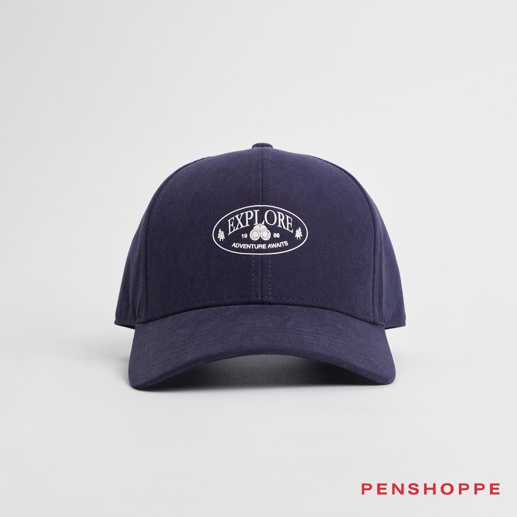Penshoppe Ladies Varsity Cap With Embroidery For Women (Midnight Navy ...