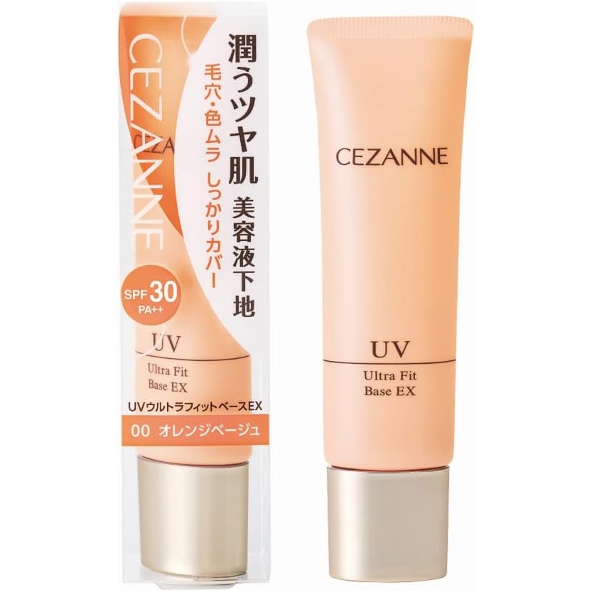 High quality products Directly from Japan Cezanne UV Ultra Fit Base EX 00 Orange Beige Makeup ...