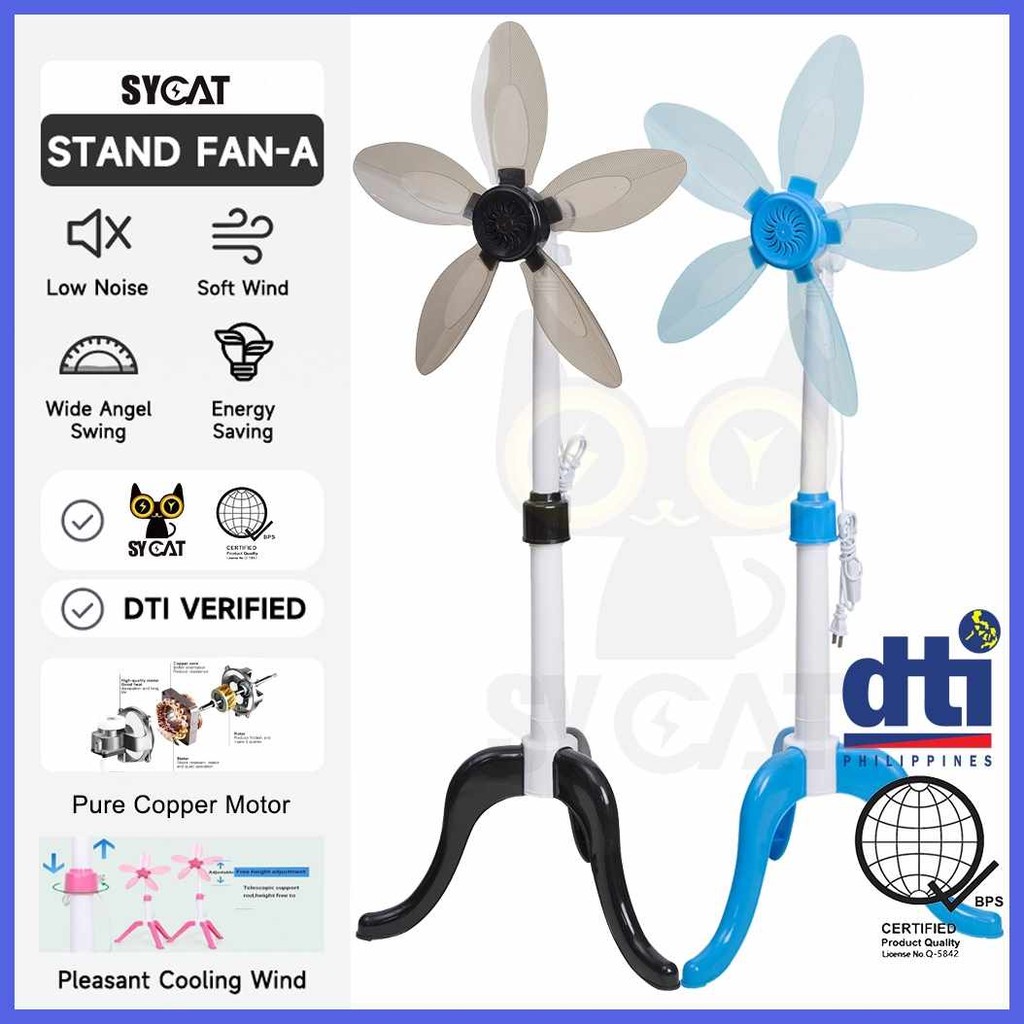 SYCAT/LW5{tR'G'Blades{fF'Stand{wh'Fan{RU'Family{lQ'Electric{xa'Fan Clip ...