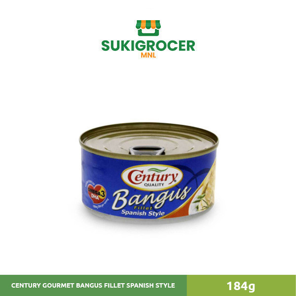 Century Gourmet Bangus Fillet Spanish Style 184g | Shopee Philippines