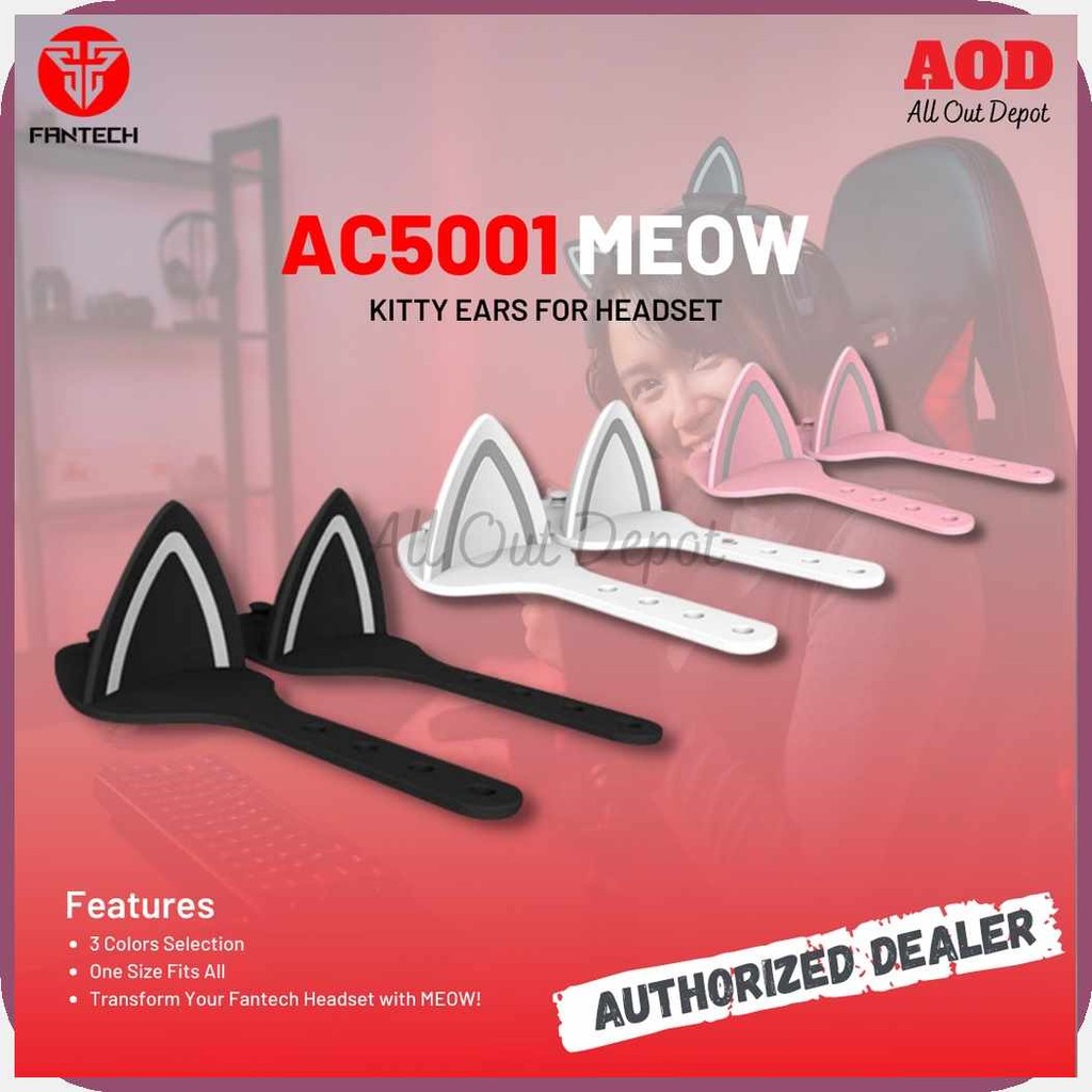 Fantech:G?AC5001*nm?MEOW*RV?Kitty*gg?Ears*Ft?For*kB?Headset,+Cz@Cat+PD ...