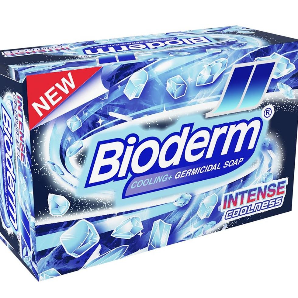 Bioderm Cooling+ Germicidal Soap Intense Coolness 135g | Shopee Philippines