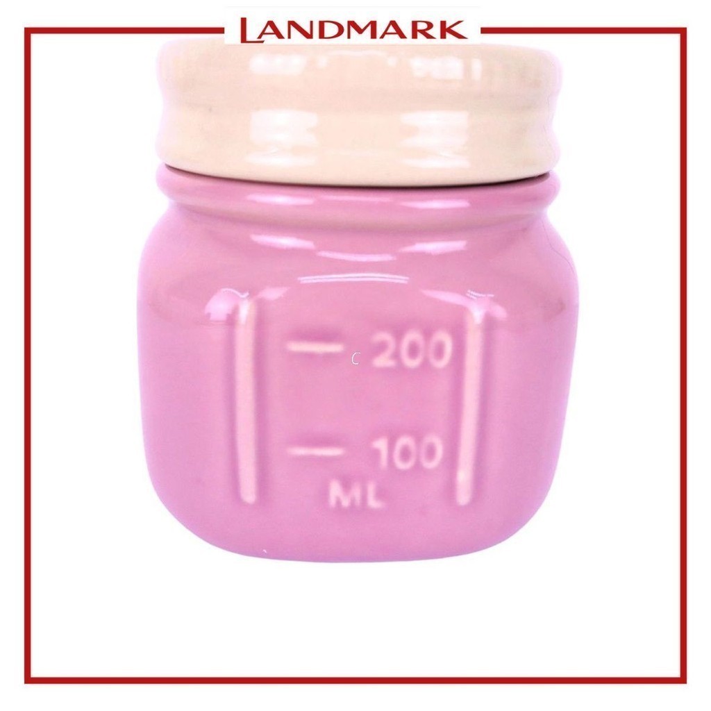 Landmark Ceramic Mason Storage Jar Small with Black Board | Shopee ...