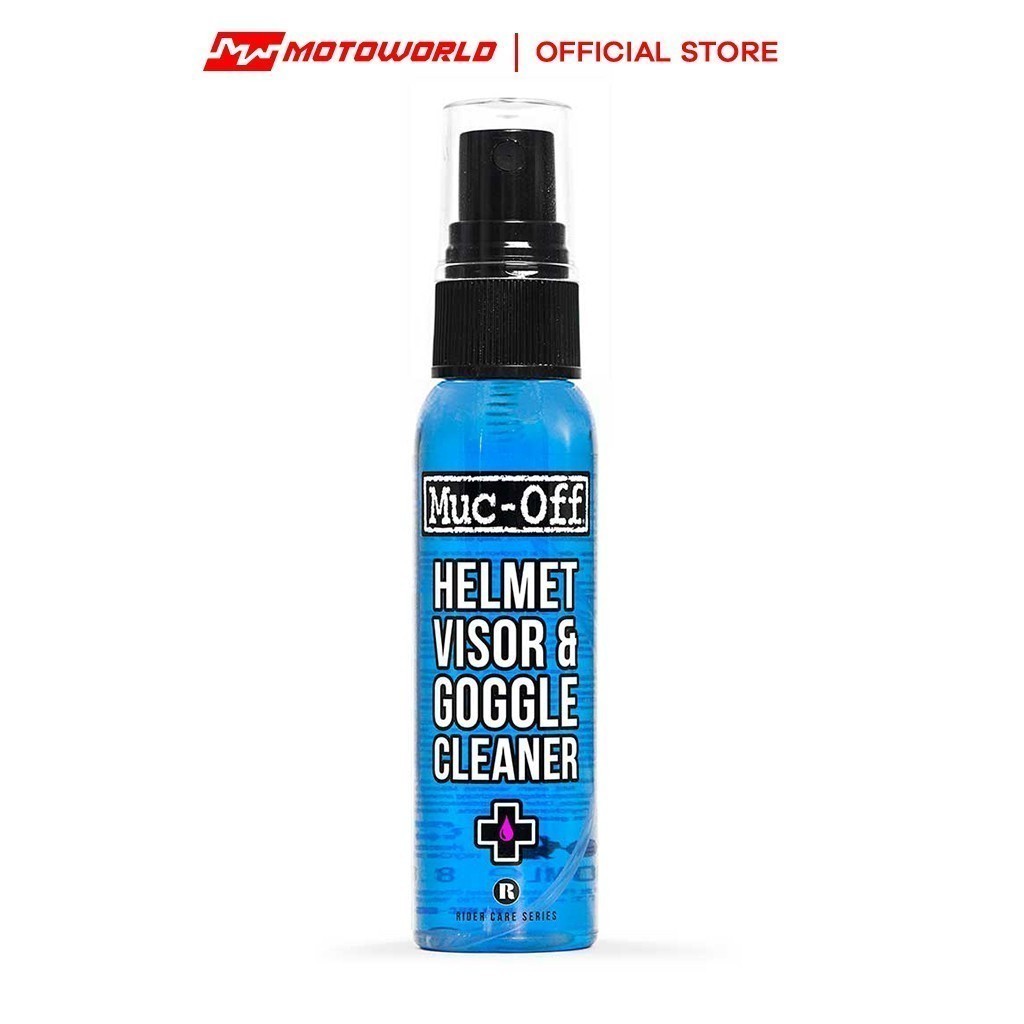 MUC-OFF MOTORCYCLE/BIKE HELMET & VISOR CLEANER | Shopee Philippines