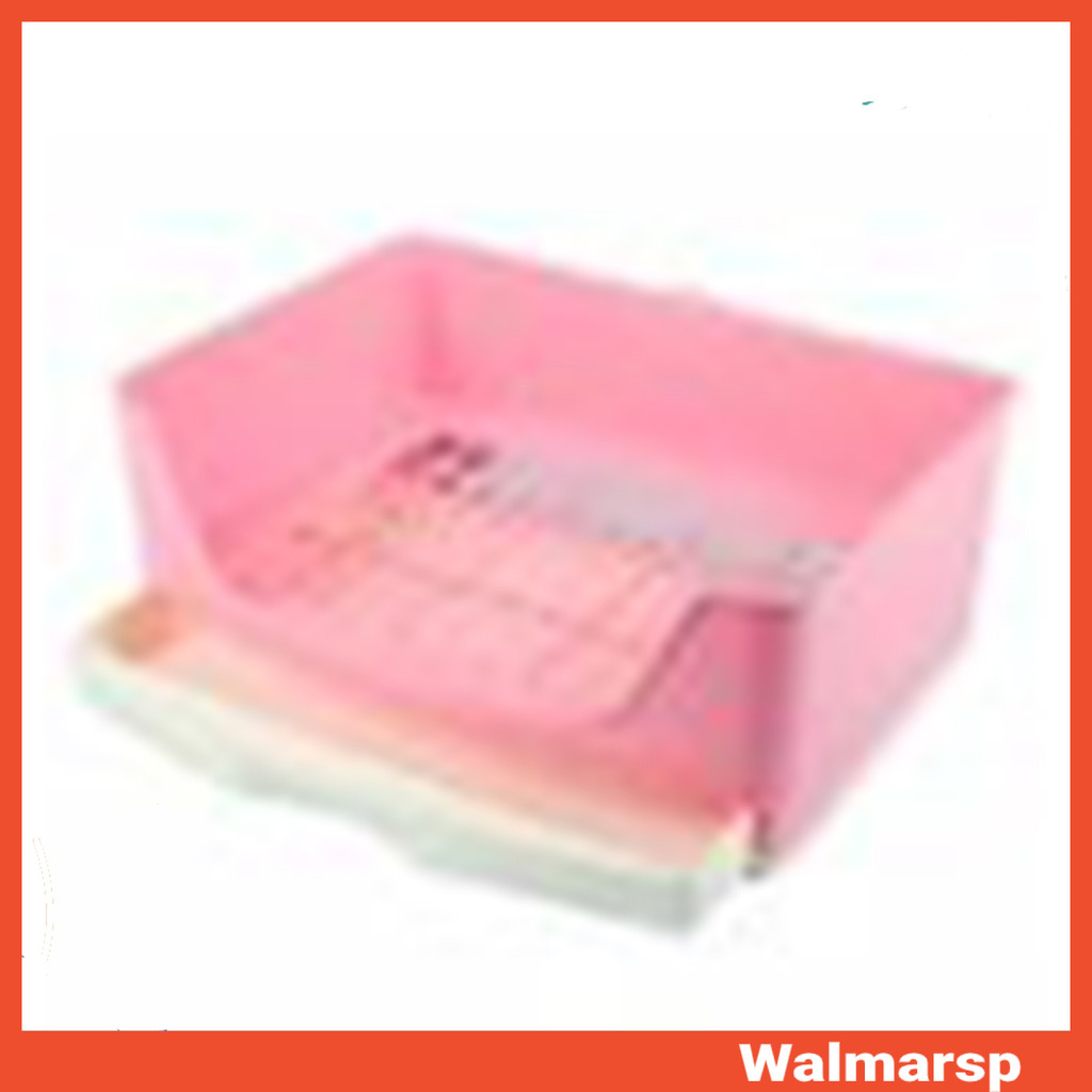 [WMP] Pet Rabbit Splash-proof Litter Mesh Box Potty Trainer with Drawer ...