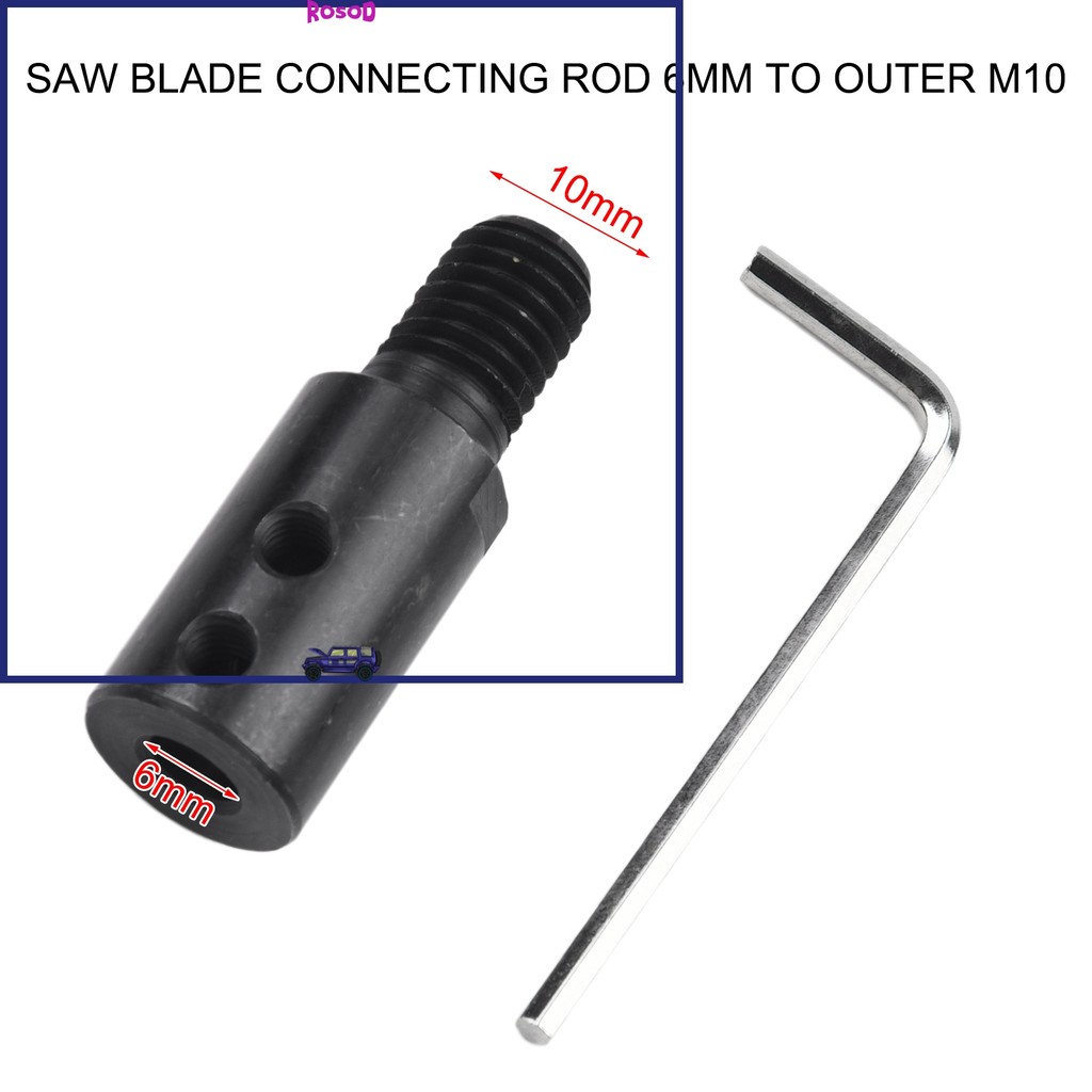 Connecting Shaft 1 Set 10mm 12mm 6mm 8mm Bushing Saw Blade Connection ...