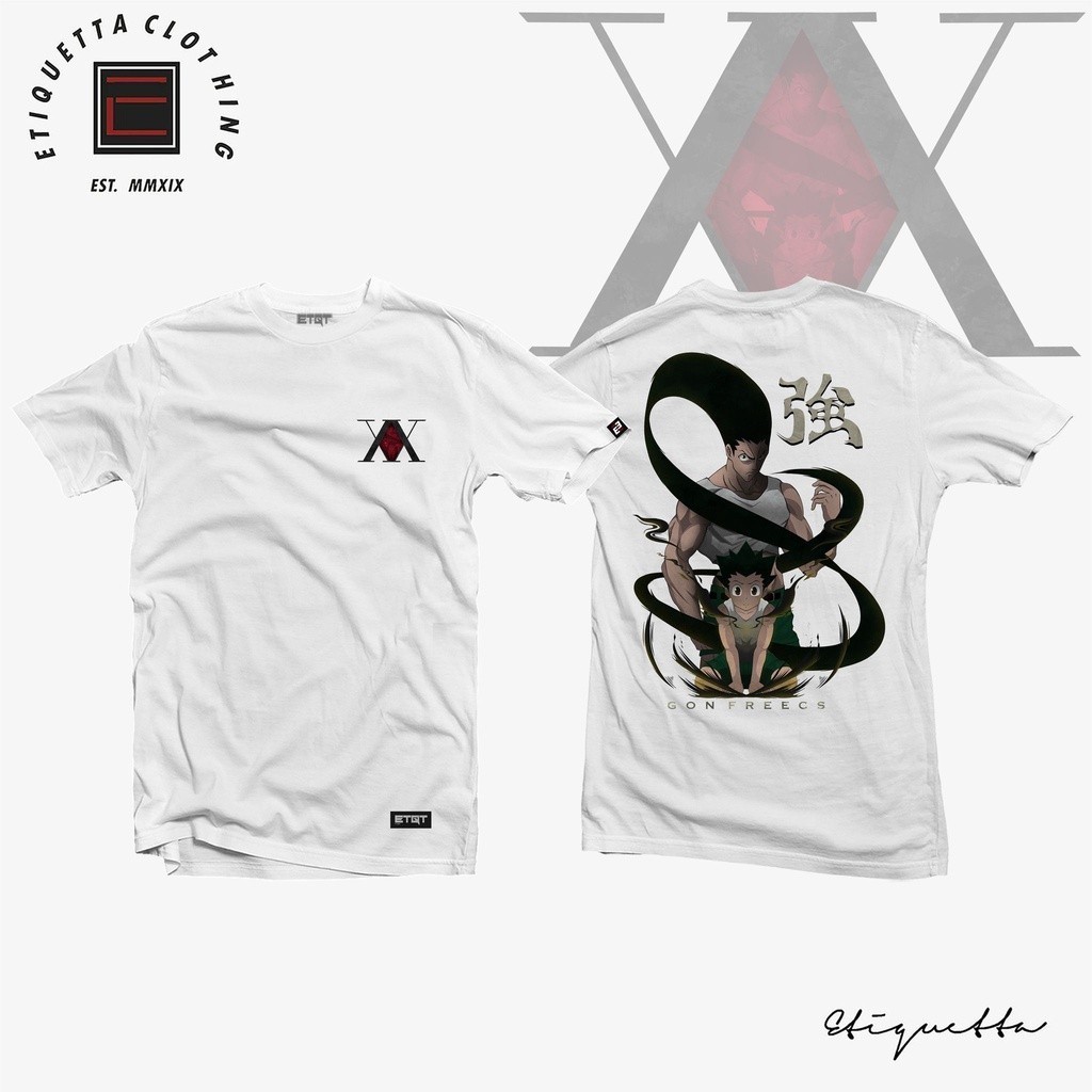 GooFee - ETQT WorldWide - Unisex - Anime Shirt - Hunter x Hunter - Gon ...