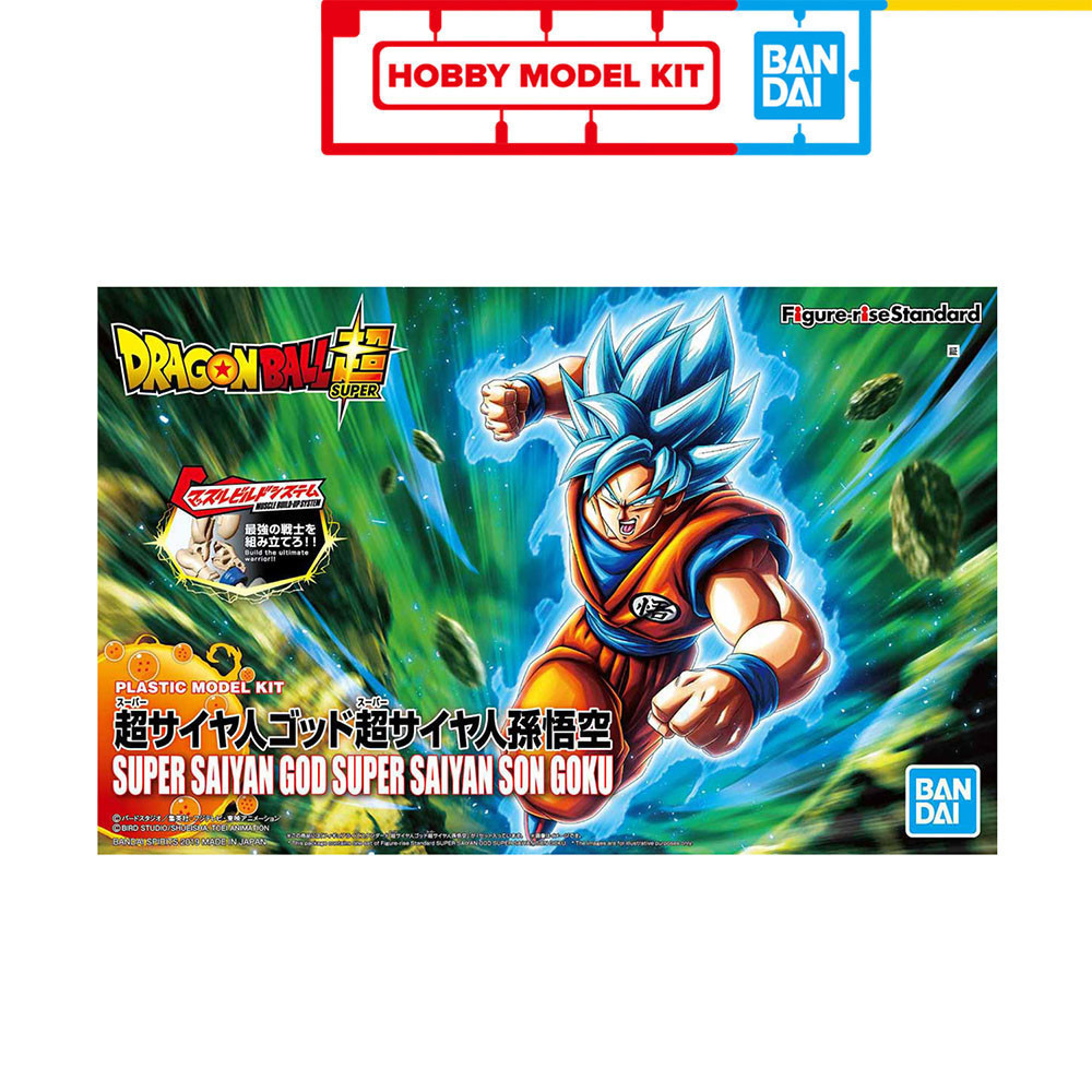 Bandai Hobby 5058228 Figure-Rise Standard Super Saiyan God Super Saiyan ...