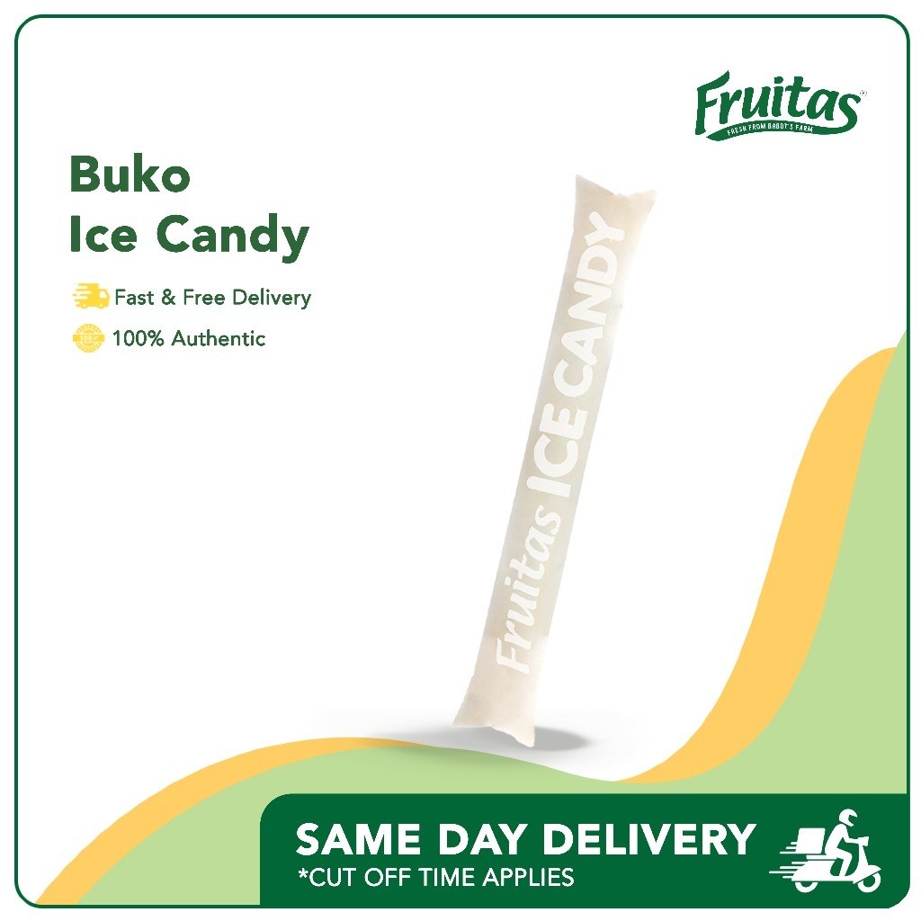 Fruitas Buko Ice Candy 1pc [Desserts, Ice Candy] | Shopee Philippines