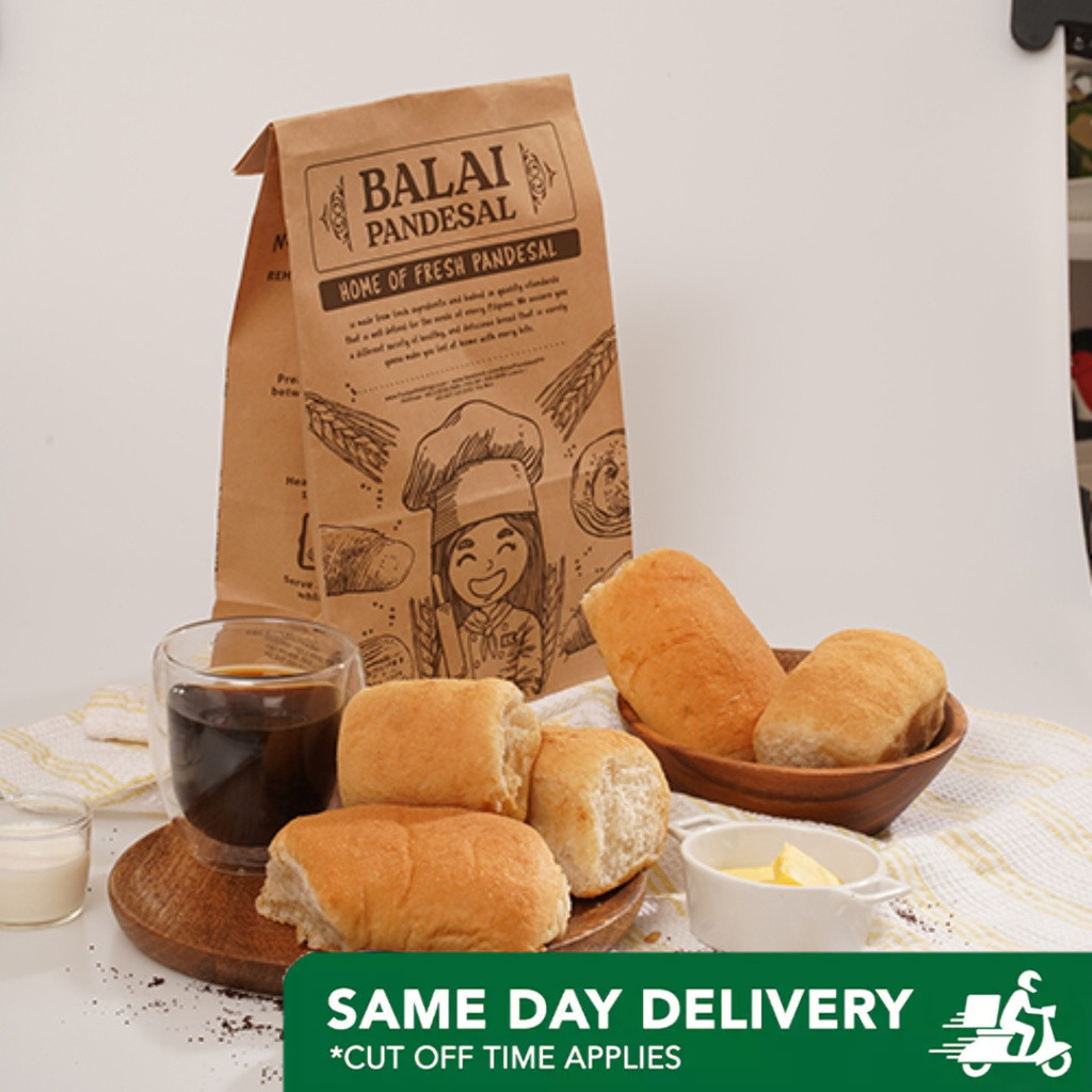 Balai Pandesal Big Pandesal 6 pcs - [Fresh Breads & Pastries] | Shopee ...