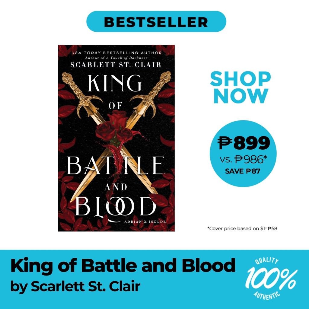 Adrian X Isolde #1: King Of Battle And Blood Trade Paperback By Scarlett St. Clair - Romance ...