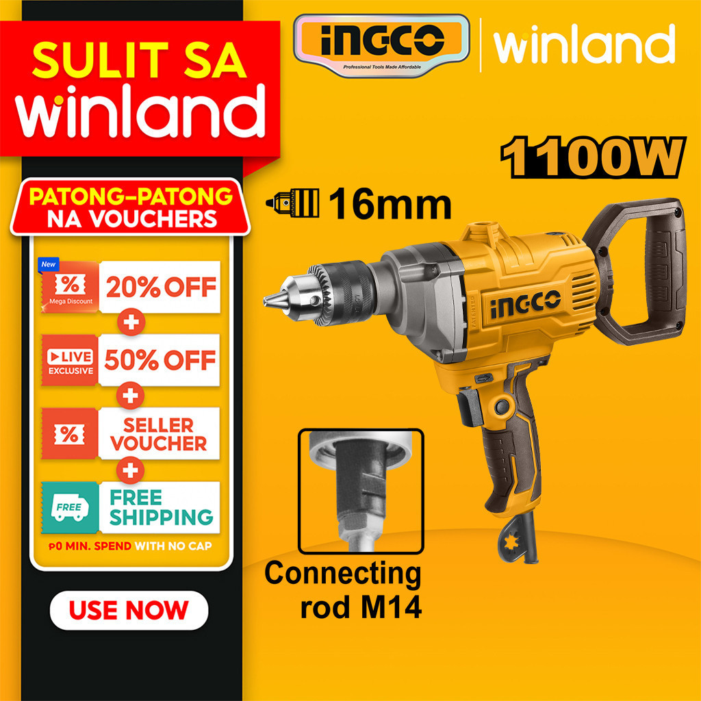 Ingco by Winland Electric Mixer 1100W MX11008 ING-PT | Shopee Philippines