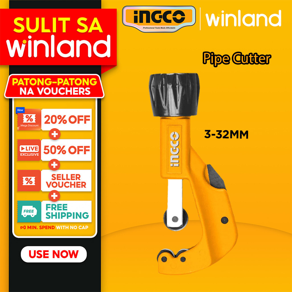 Ingco by Winland Pipe Cutter 3-32mm HPC0232 ING-HT | Shopee Philippines