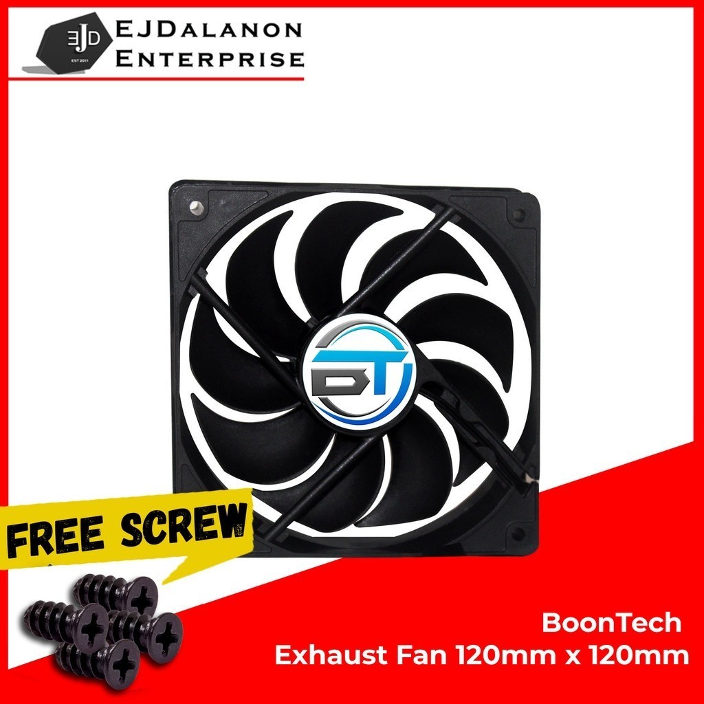 BoonTech Exhaust Fan 120mm x 120mm Vendo Machine, Personal Computer ...