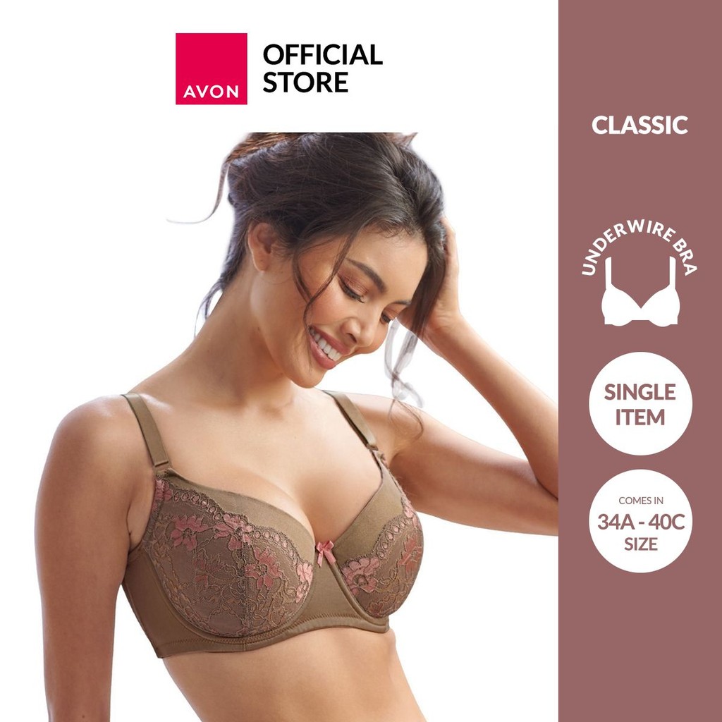 Avon Classic | Raven Lace Bra | Women's | Shopee Philippines