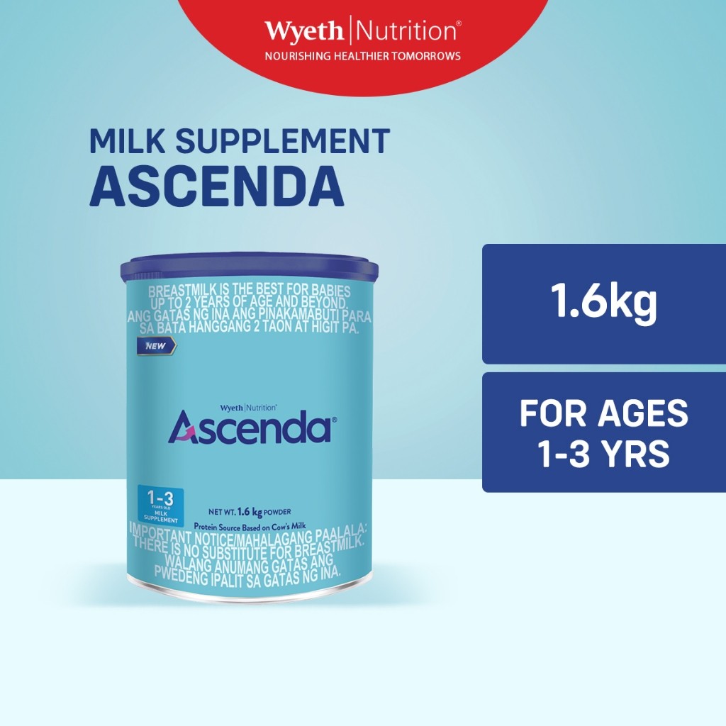 Wyeth Nutrition® ASCENDA® 3 Milk Drink for Toddlers 1 to 3 years old 1 ...