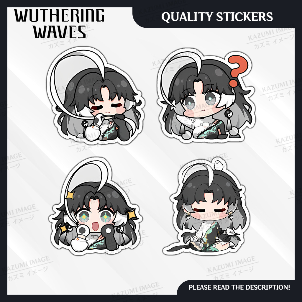 Jianxin - Wuthering Waves Waterproof Emoji Stickers | Shopee Philippines